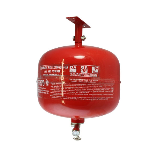 Rapid Fire and Safety Ltd - 6Kg Automatic Dry Powder Fire Extinguisher