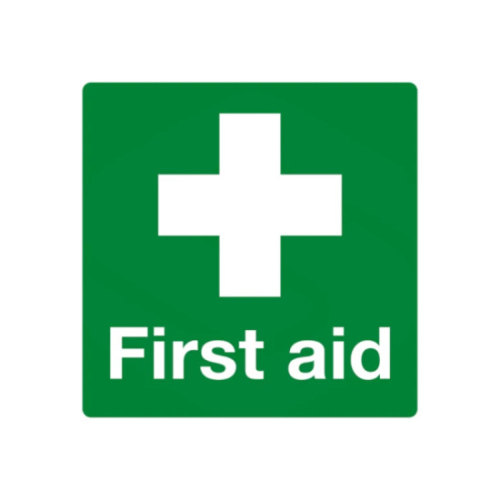 Rapid Fire and Safety Ltd - First Aid Box Stickers 10cm x 10cm